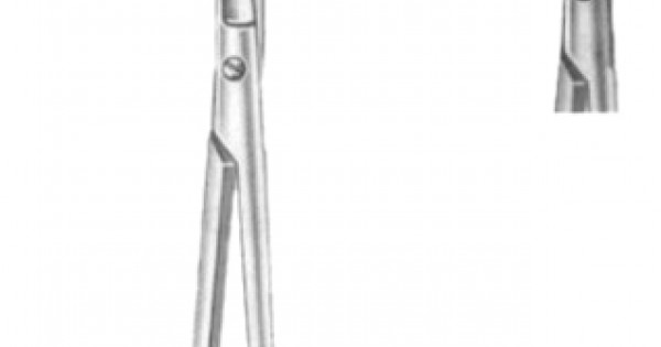 Knapp Eye and Fine Scissors Curved 10.5cm/4 1/4"